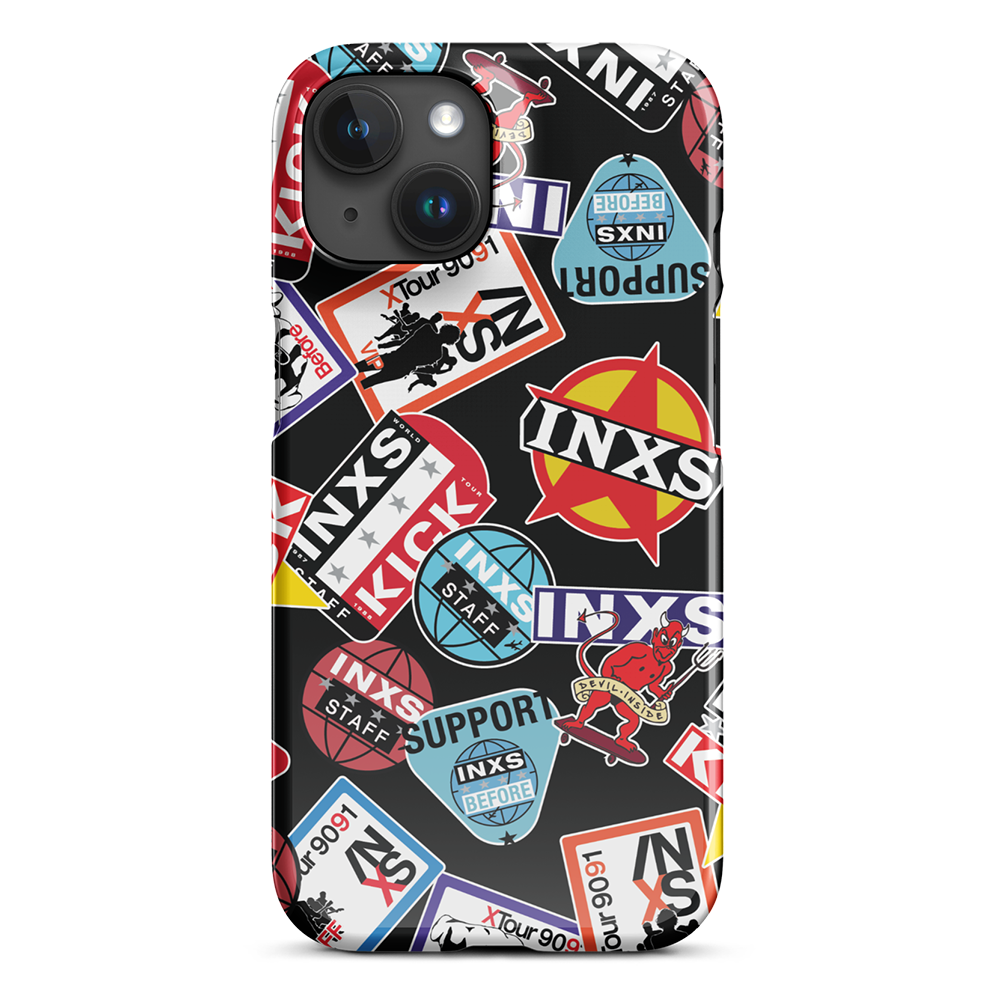 Multi Logo iPhone Case | INXS Official AU Store - INXS Official AU Store