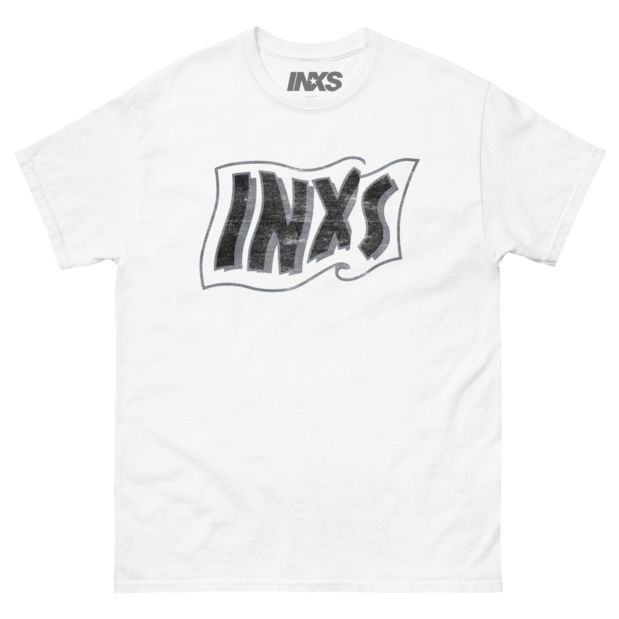 World Tour 85 White T-Shirt | INXS Official AU Store